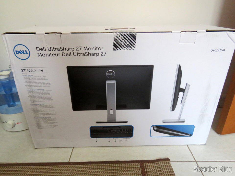 Monitor Dell UltraSharp de 27 polegadas Ultra HD 5k com PremierColor ...