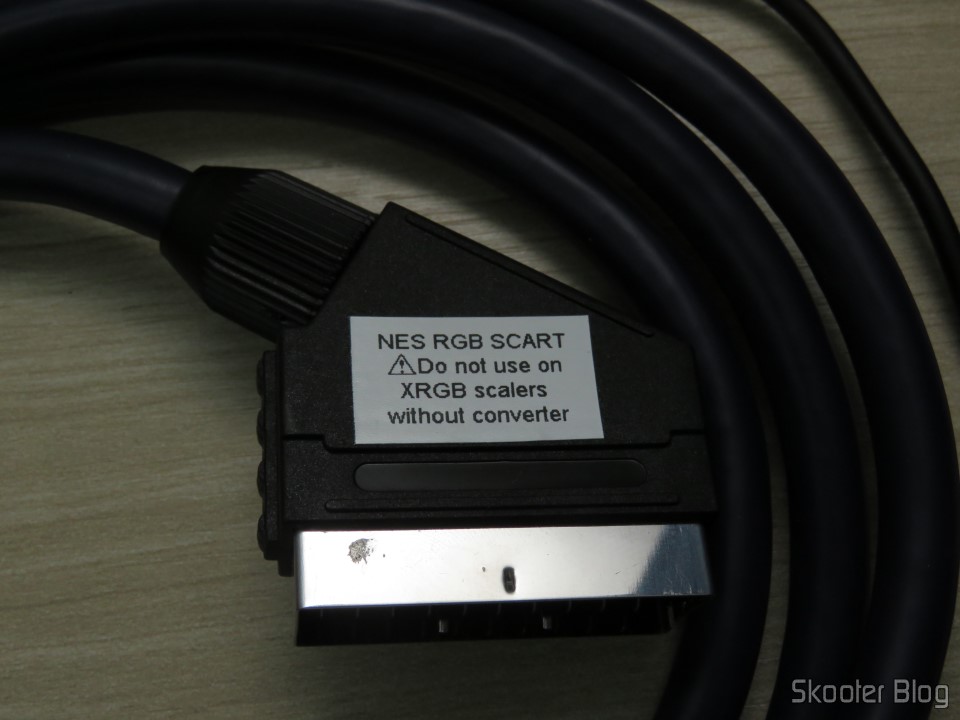 Cabo SCART RGB para Atari 2600 e Nintendo (NES) - DIN 8 pinos + P2 ...