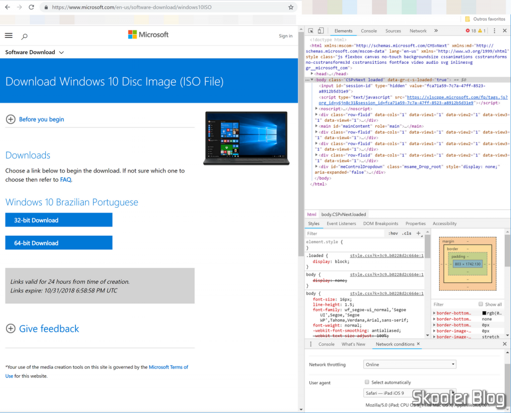 Download das ISOs oficiais do Windows 10 sem o Media Creation Tool ...
