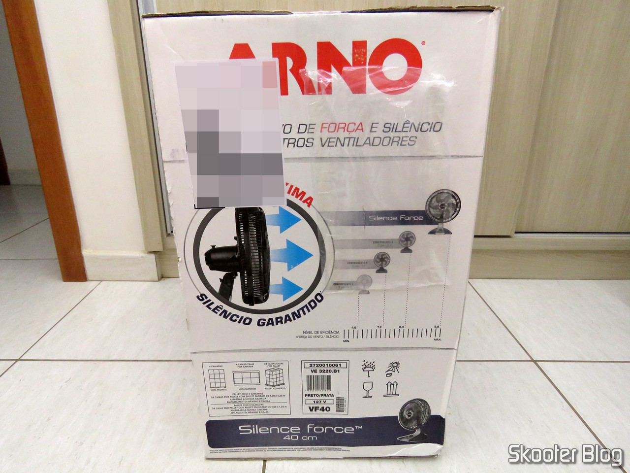 [Review] Ventilador Arno VF40 Silence Force 40cm - Submarino - Skooter Blog