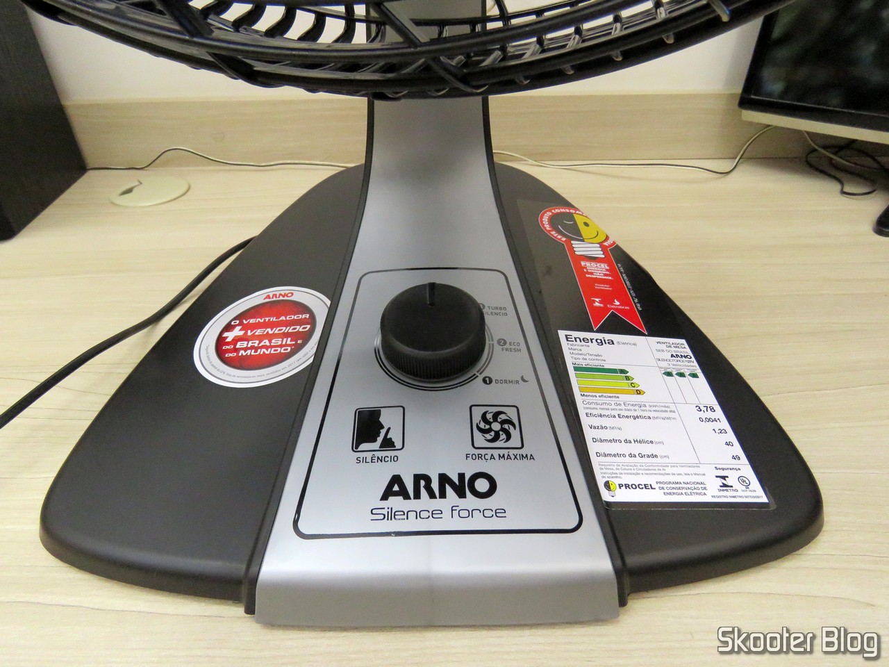 [Review] Ventilador Arno VF40 Silence Force 40cm - Submarino - Skooter Blog