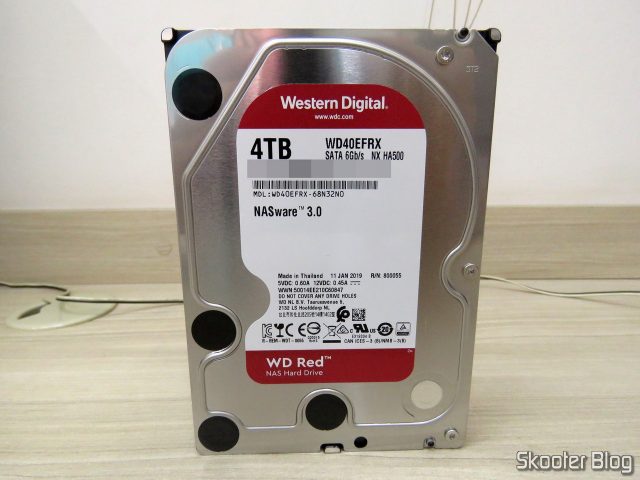 [Garantia - RMA] HDD Western Digital 3.5″ 4TB WD40EFRX - WD RED NAS ...