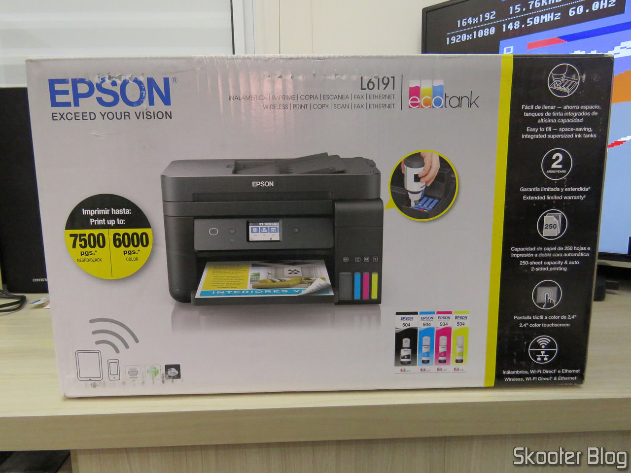 [Review] Impressora Multifuncional Epson EcoTank L6191 - Americanas ...