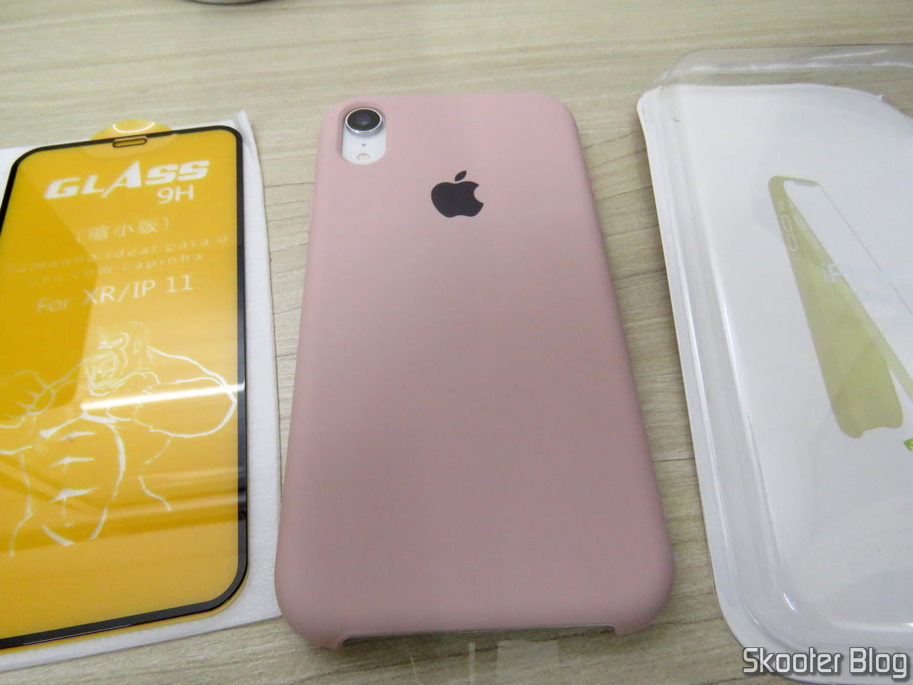 [Unboxing] Capa Areia Rosa e Película 5D para iPhone XR - Skooter Blog